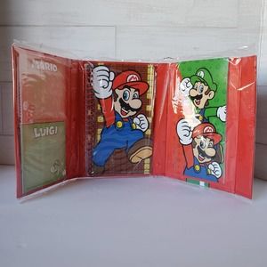 Office | Nintendo Mario Bro Silicone Trifold Stationary | Poshmark